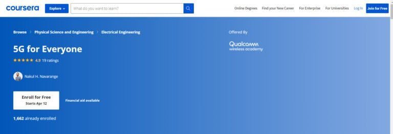 5 Best 5G Courses and 5G Training Certifications in 2026