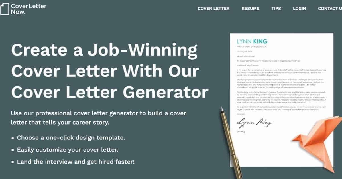 6 Best AI Cover Letter Generators to Win Interviews Faster